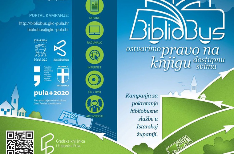 Promotivna akcija Pokrenimo bibliobus! na Dan hrvatskih knjižnica ...