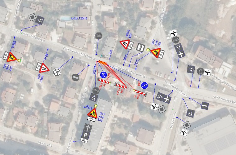 Privremena regulacija prometa na dijelu Ulice Rimske Centurijacije i ...