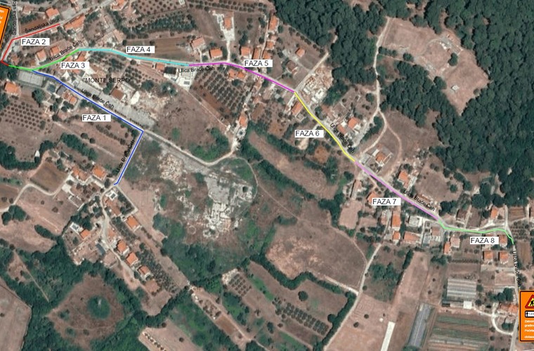 Izgradnja vodovodne mreže dijela naselja Monte Šerpo | Grad Pula