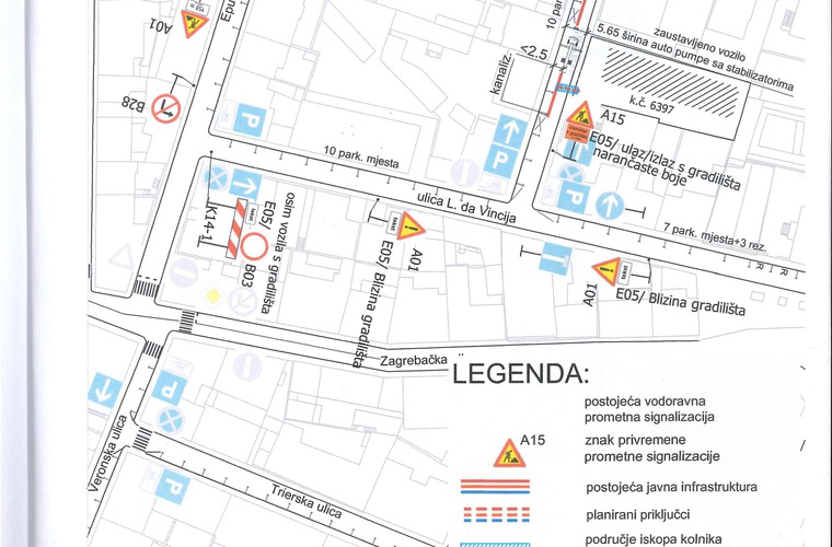 Privremena regulacija prometa na dijelu Tesline ulice | Grad Pula
