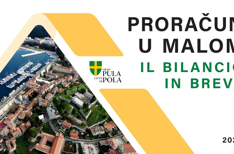 Grad Pula objavio brošuru "Proračun u malom“ za 2023. godinu | Grad Pula
