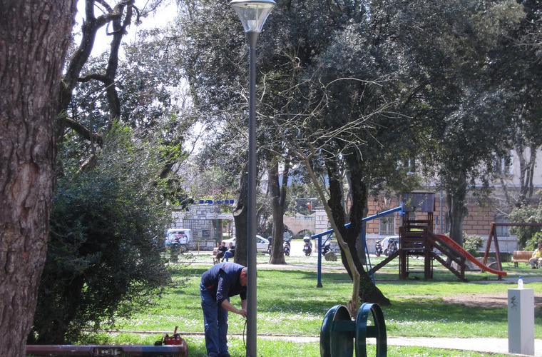 Javna rasvjeta i košnja u gradu | Grad Pula